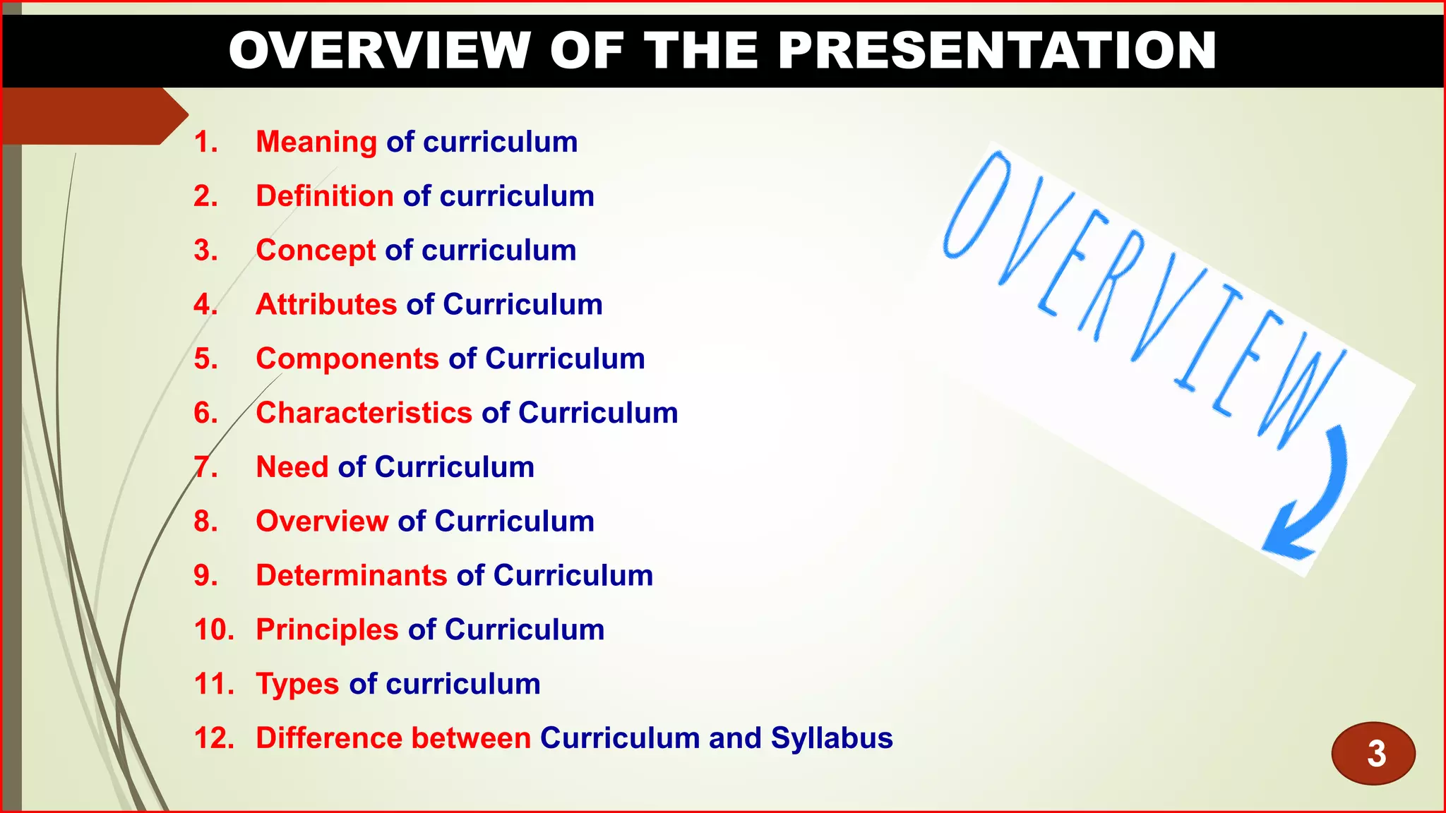 Meaning and Nature of Curriculum C8 - Unit VI | PDF