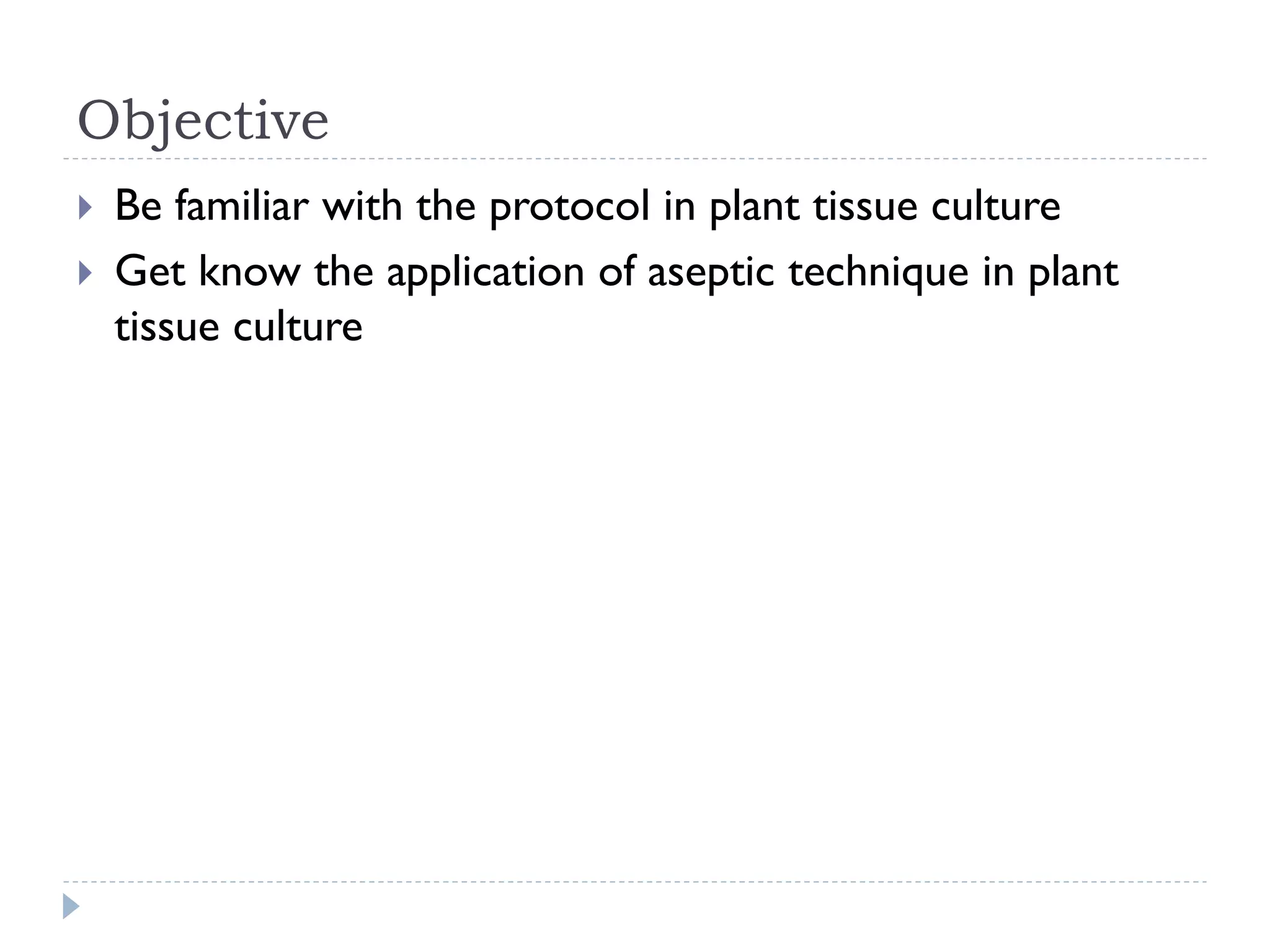 basic principles and protocol in plant tissue culture | PDF