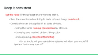 Structuring your CSS for maintainability: rules and guile lines to write CSS | PPT