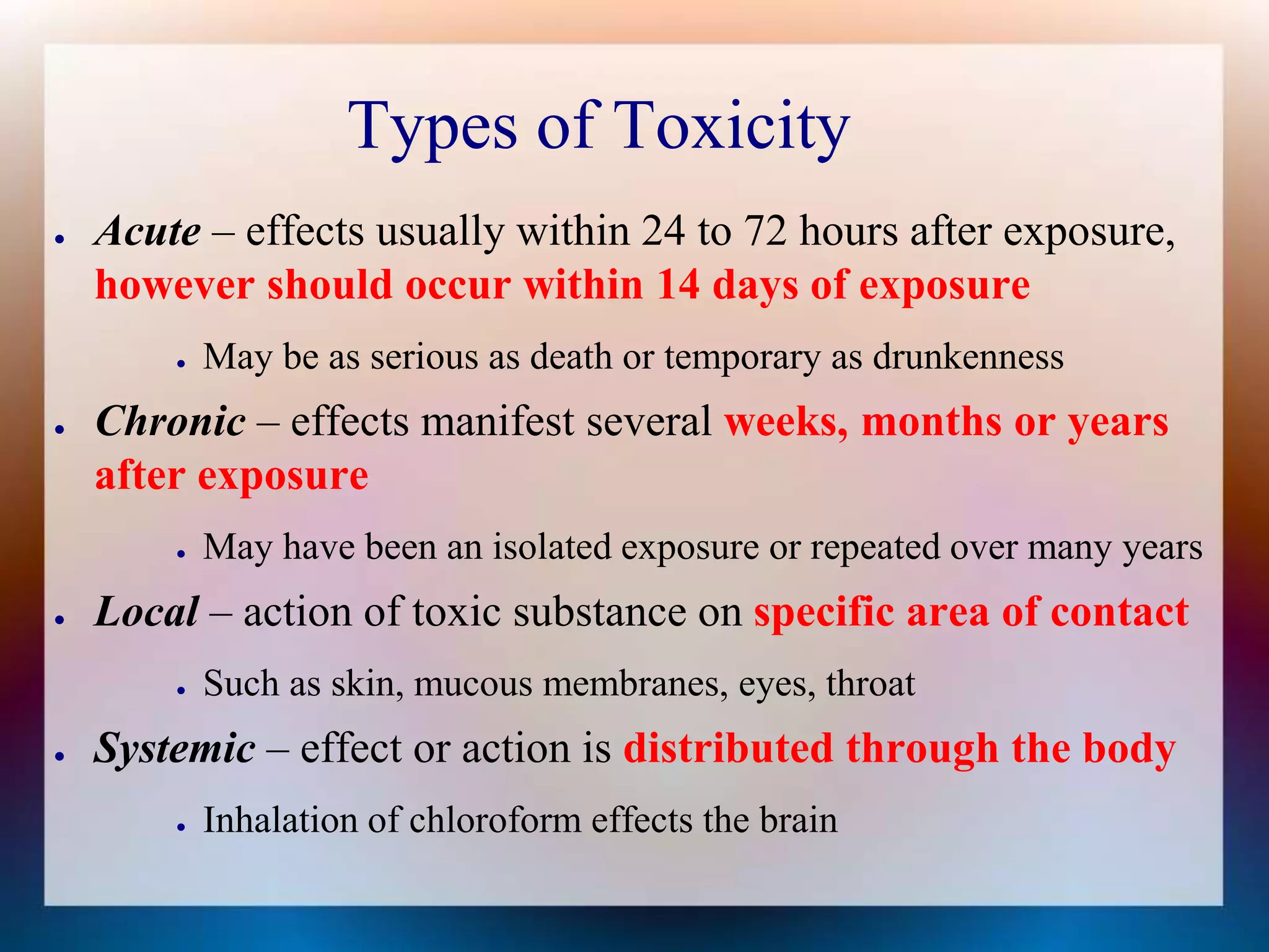 Toxicity | PPTX
