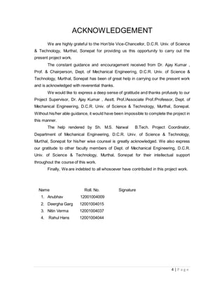 Project Report | DOCX