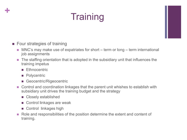 Expatriate training | PPTX | Business | Business and Finance