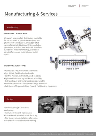 Hanley 2016 Brochure | PDF | Manufacturing Industry | Industries