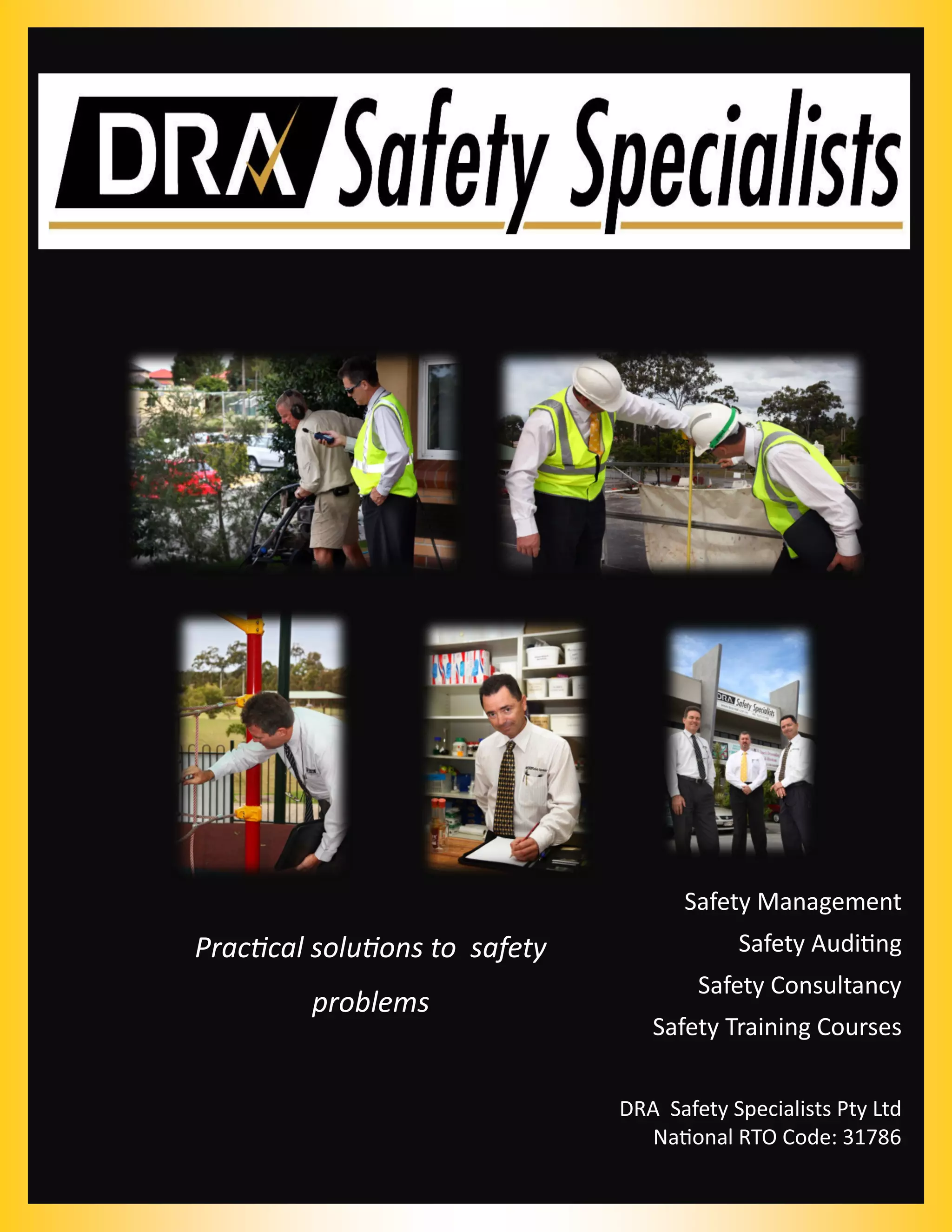 DRA Safety Specialists - Brochure | PDF