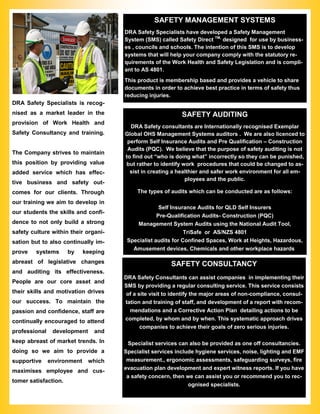 DRA Safety Specialists - Brochure | PDF