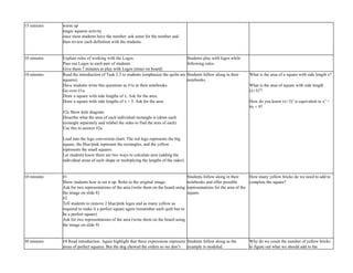 Lesson Plan Sequence for High School Math | PDF