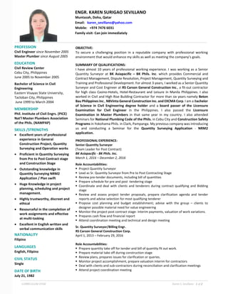 Karen Sevillano CV QS | PDF