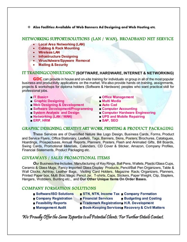 GDC Profile | PDF | Free Download