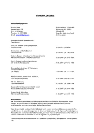 CV 2016 | DOCX