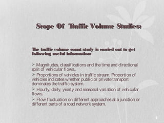 Traffic Volume Study | PPT