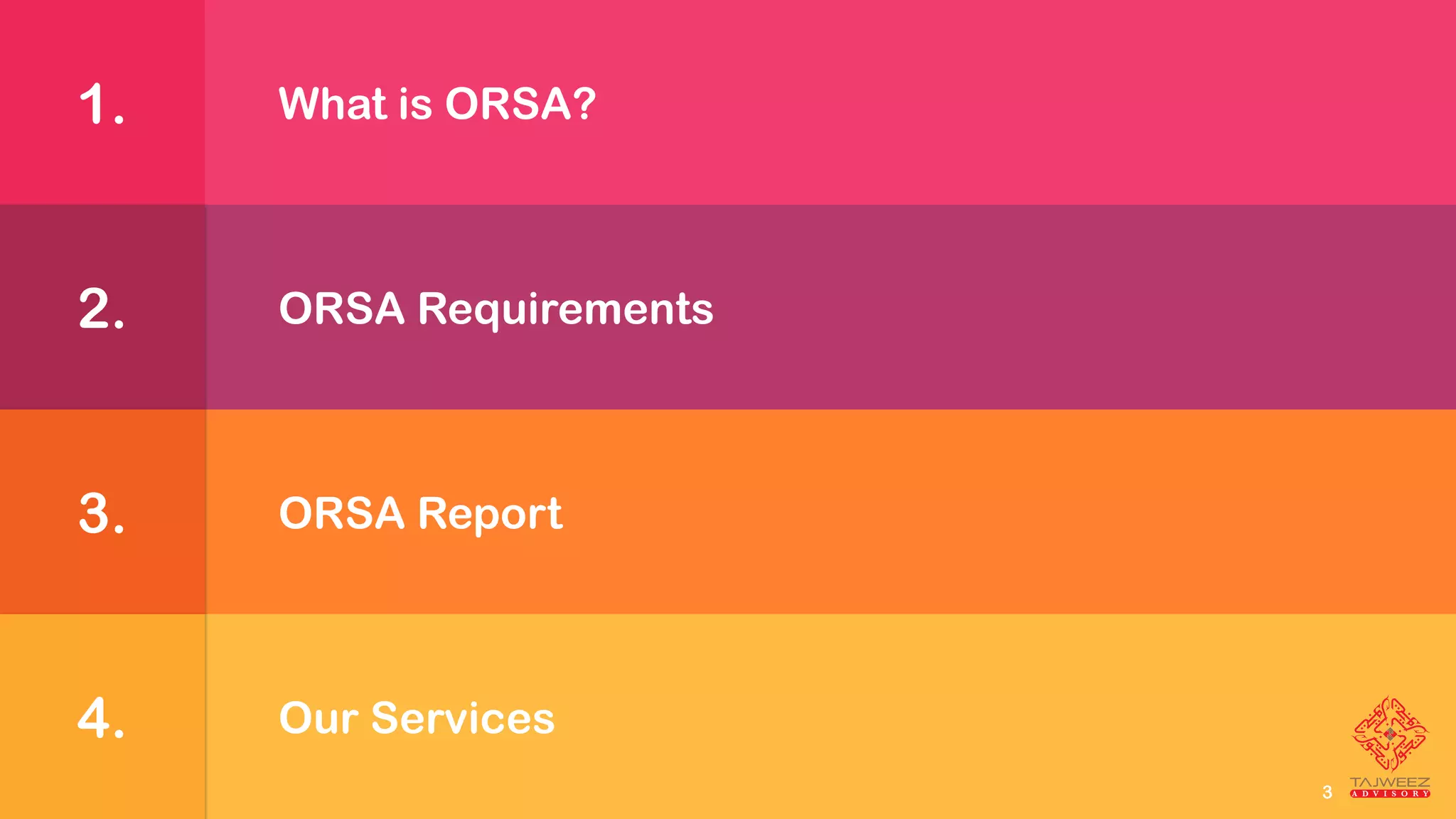 Non-Technical Guide Series - Qatar - ORSA | PPT