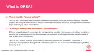 Non-Technical Guide Series - Qatar - ORSA | PDF
