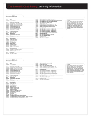 C925de Brochure | PDF