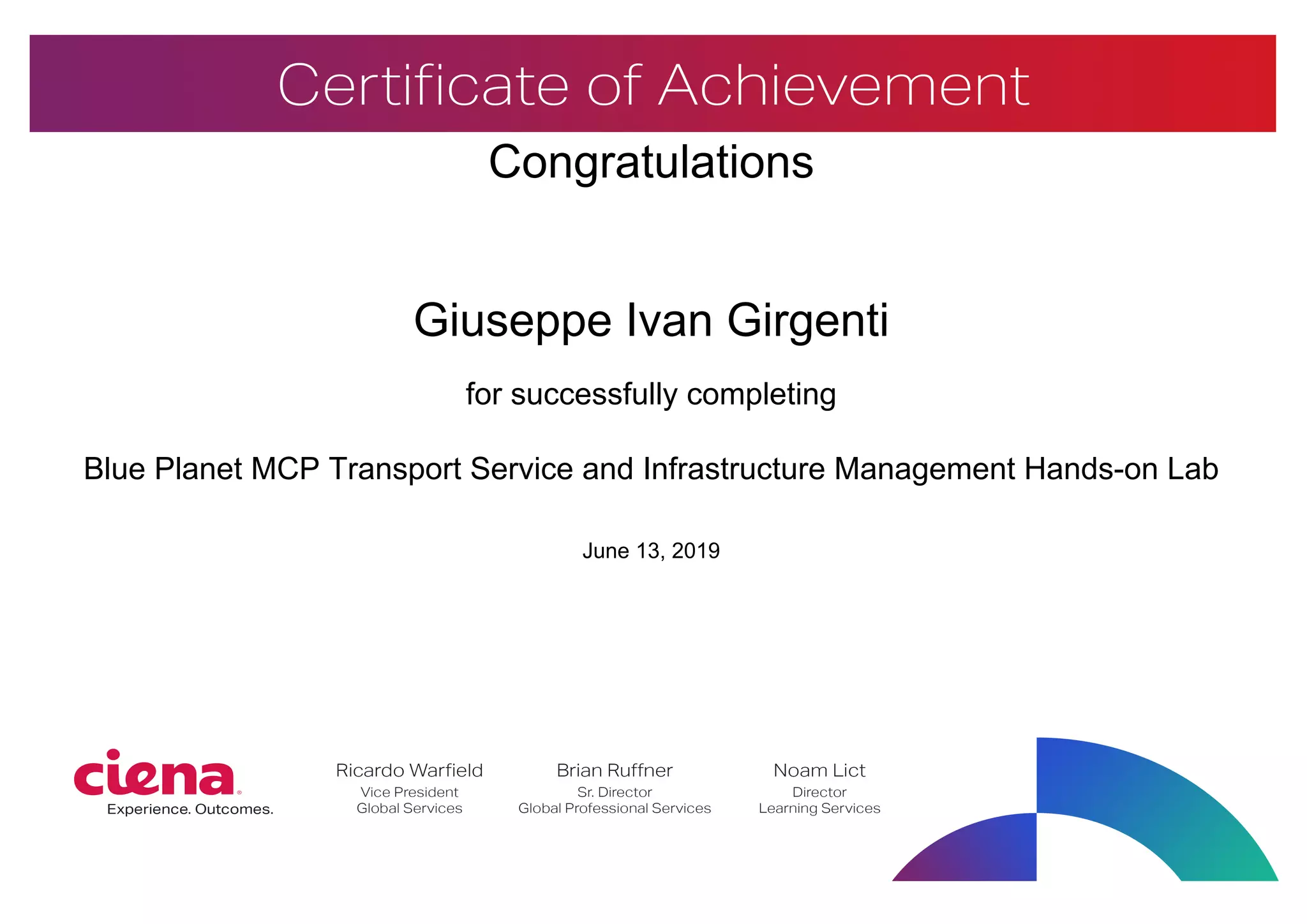 (C927) blue planet mcp transport service infrastructure mgmt hands on ...