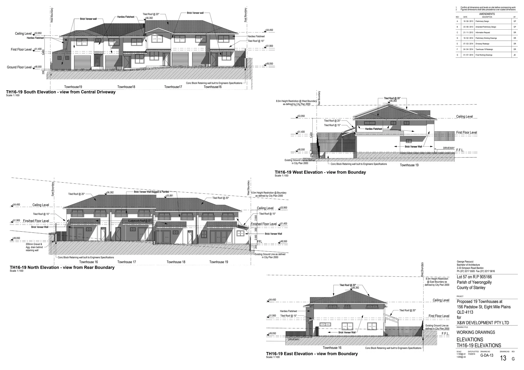 Multi Town House Current Projects | PDF