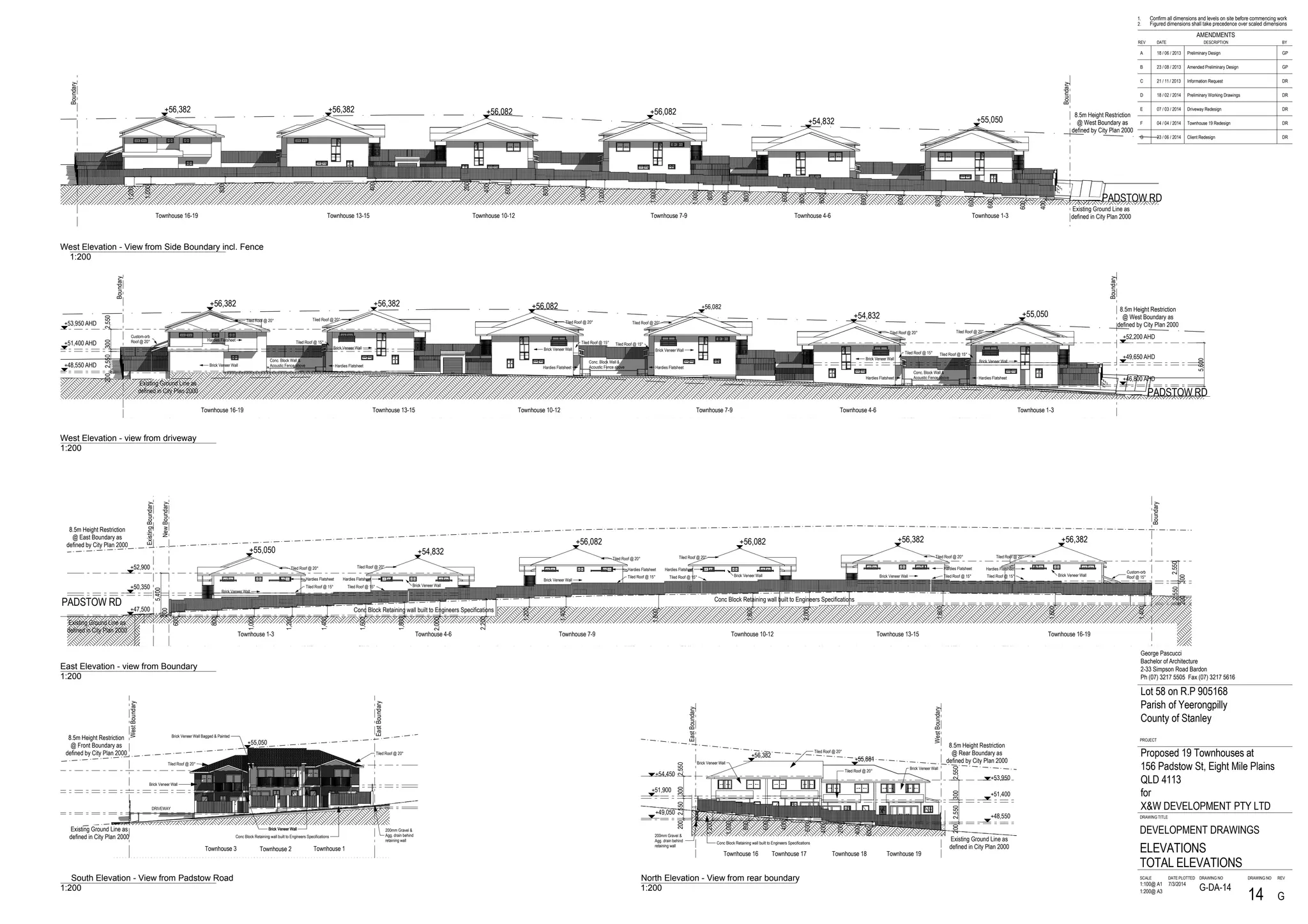 Multi Town House Current Projects | PDF