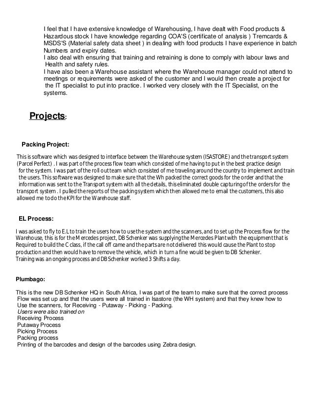 Curriculum vitae Erica