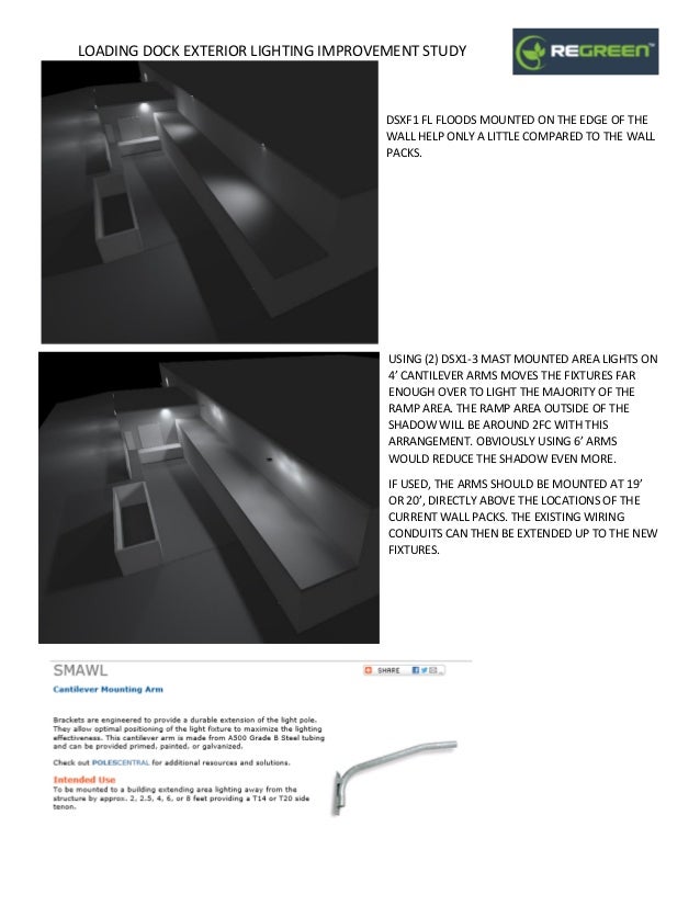 Loading Dock Exterior Lighting