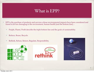 CSMC EPP June 3, 2011 (slides) | PDF