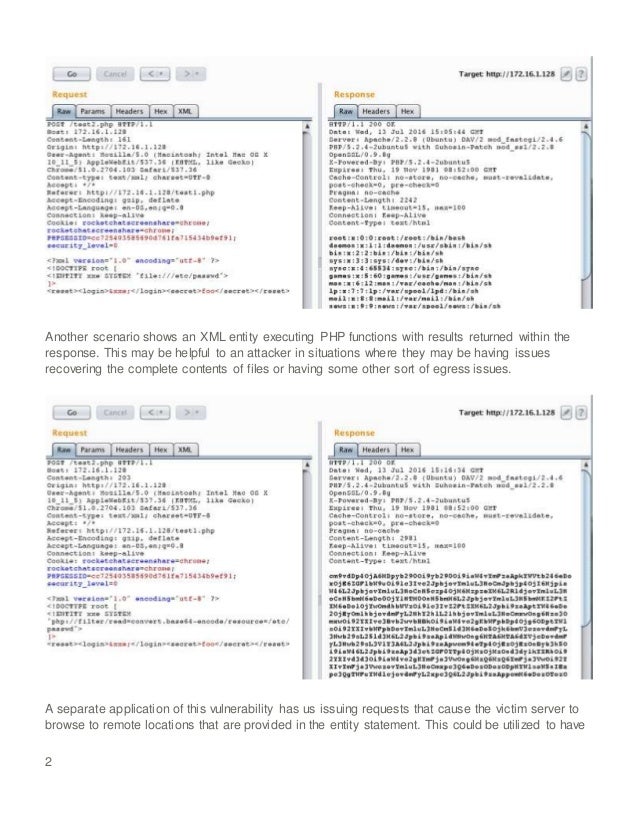 External Xml Entities 