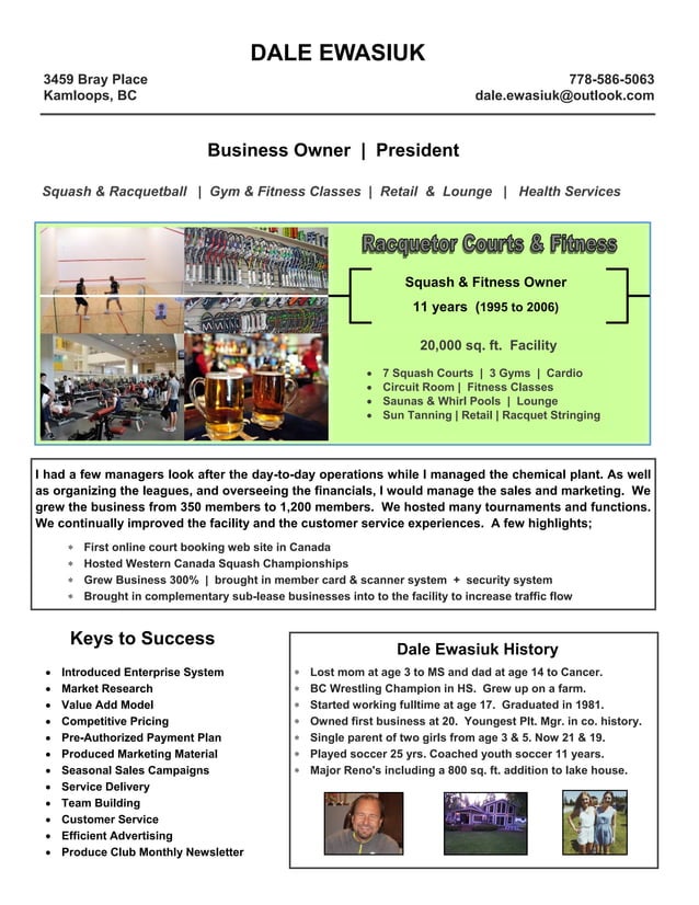 Resume_Dale BO | PDF