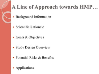 HMP PPT | PPTX