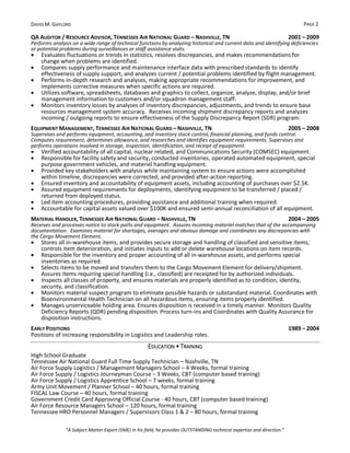 Gaylord, David M V3 DRAFT 09 2016 | PDF