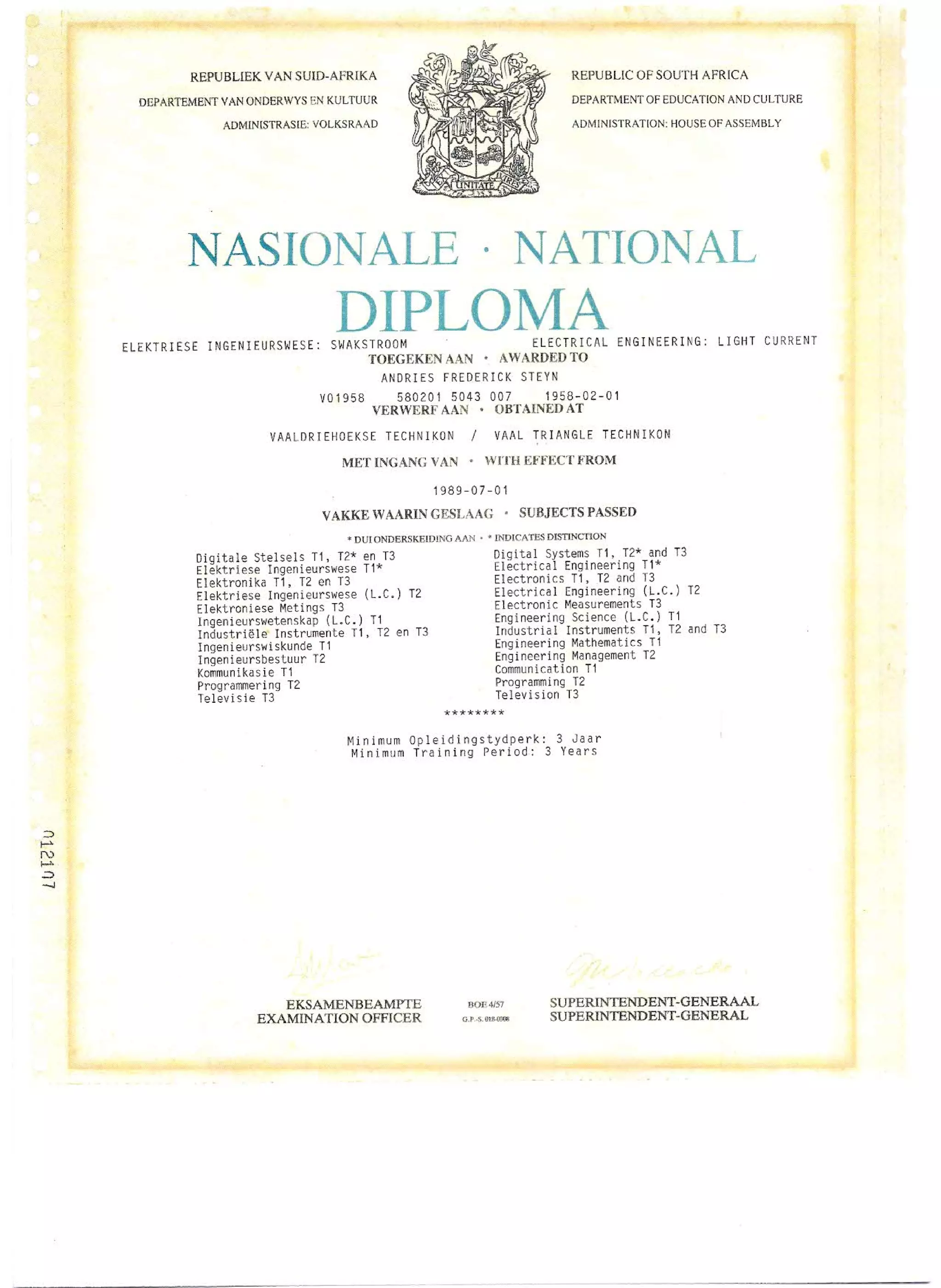 Diplomas | PDF
