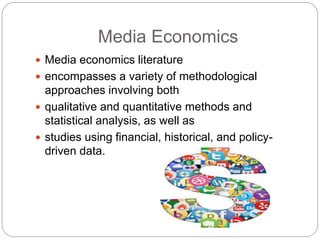 Media Economics | PPTX
