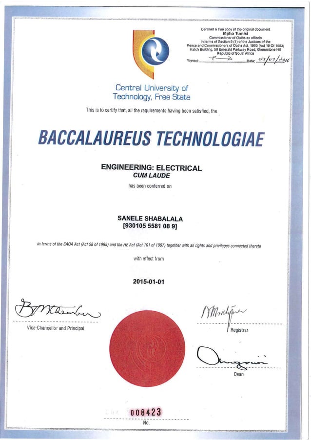 Proof of Qualification | PDF