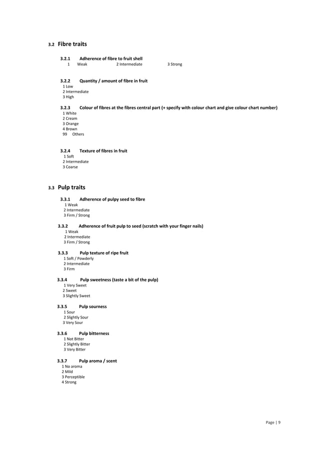 COMBINED Baobab descriptors for | PDF