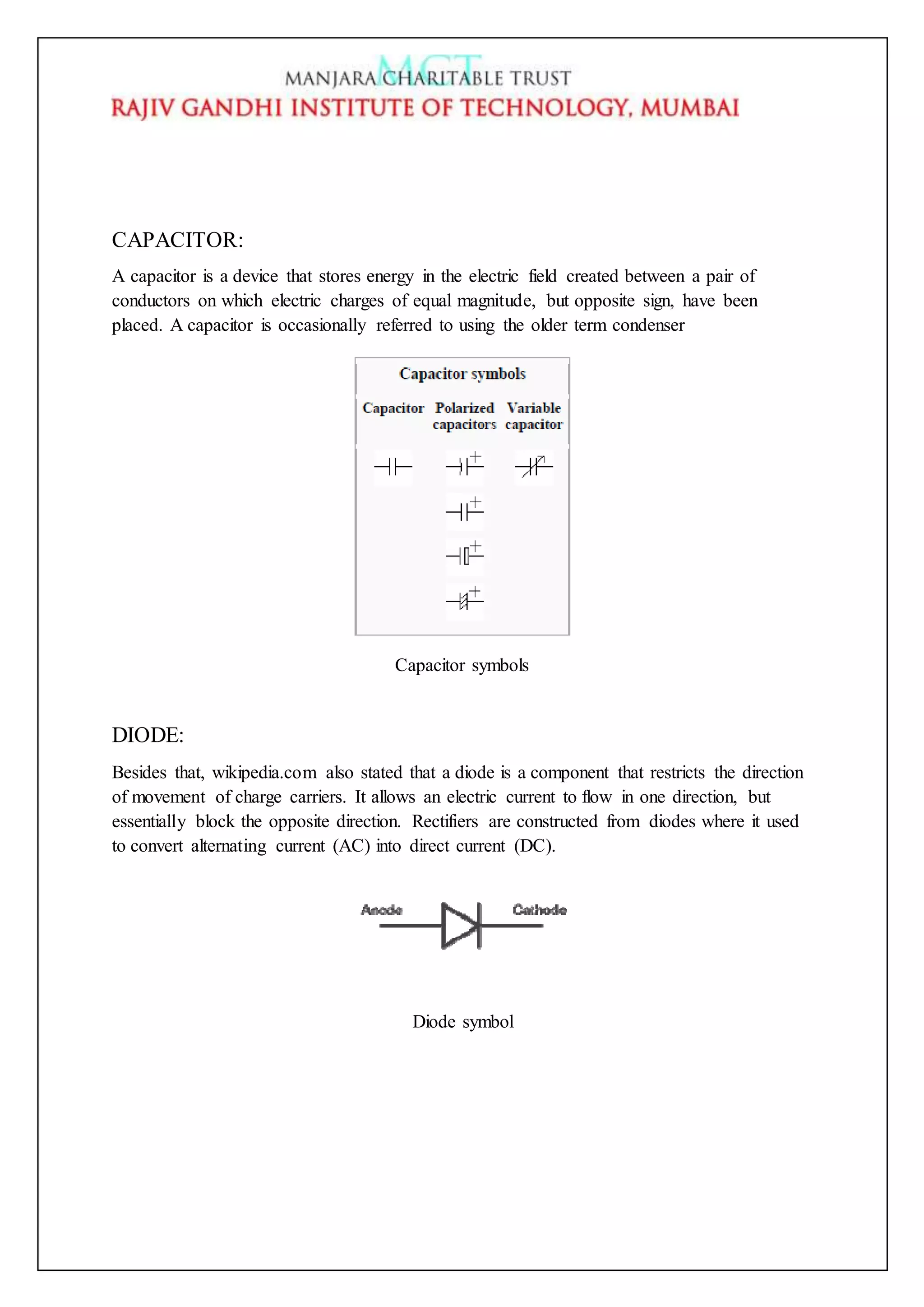 AUTOMATIC FAN CONTROLLER USING THERMISTOR | DOCX