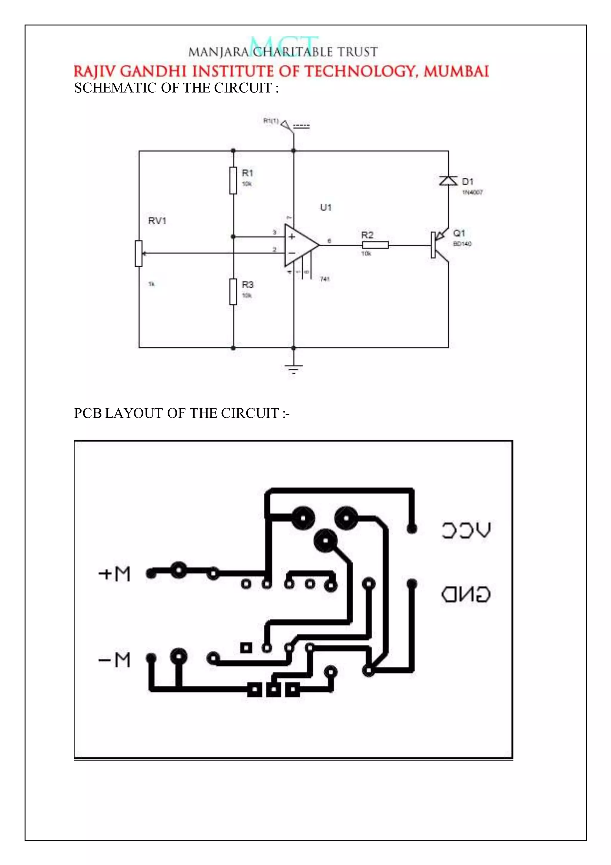 AUTOMATIC FAN CONTROLLER USING THERMISTOR | DOCX