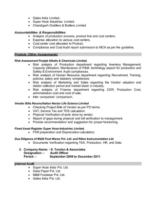 Shantosh Bhatt CV | DOCX