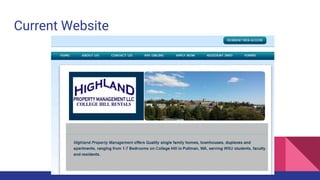 Highland Property Management Data Management | PPT