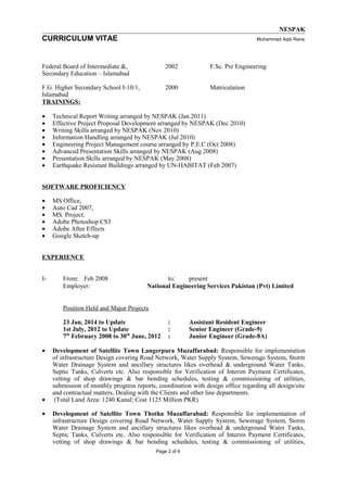 Aqib Rana CV Revised | DOC