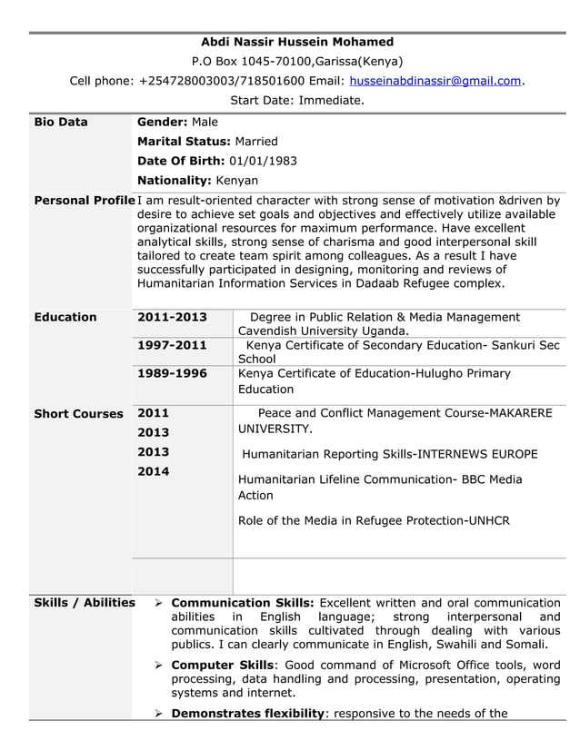 A.Nassir CV new | PDF