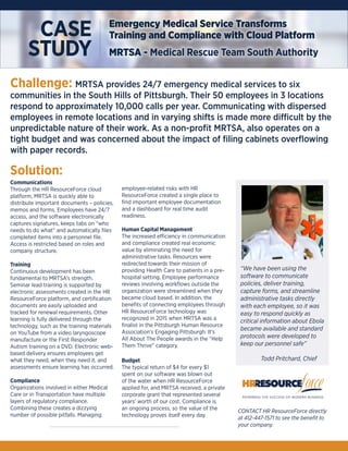 MRTSA CASE STUDY - Final | PDF