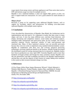 Bigtable_Paper | PDF | Databases | Computer Software and Applications