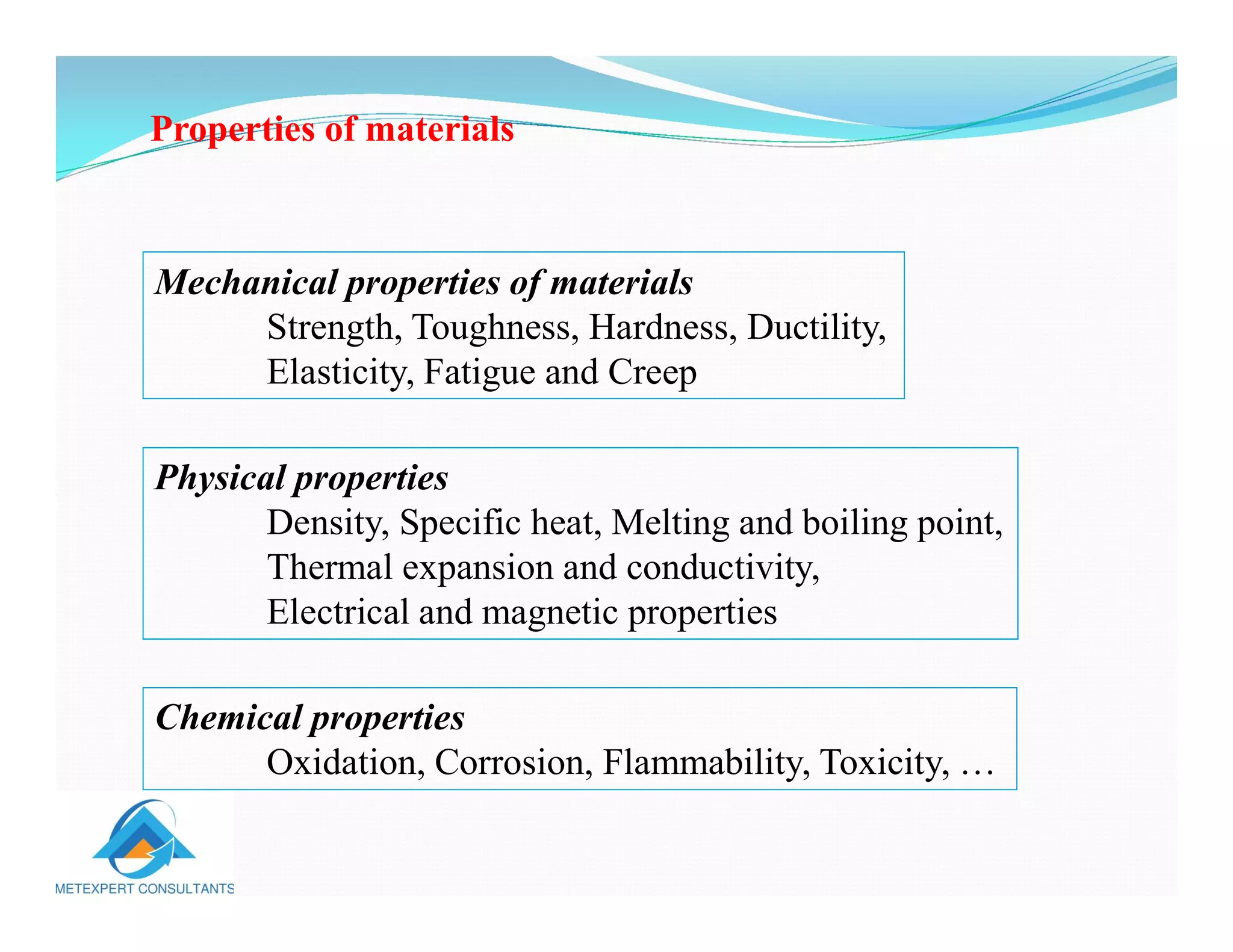 classification of metals -MEC 1 | PDF