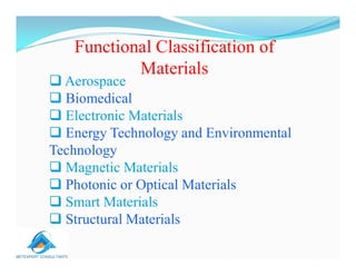 classification of metals -MEC 1 | PDF