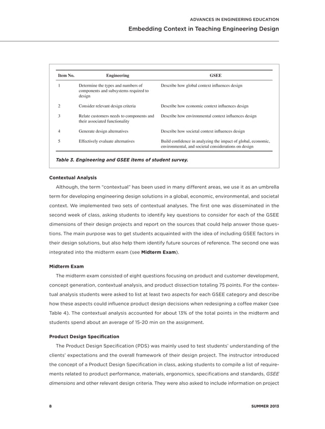 Embedding context in engineering design | PDF