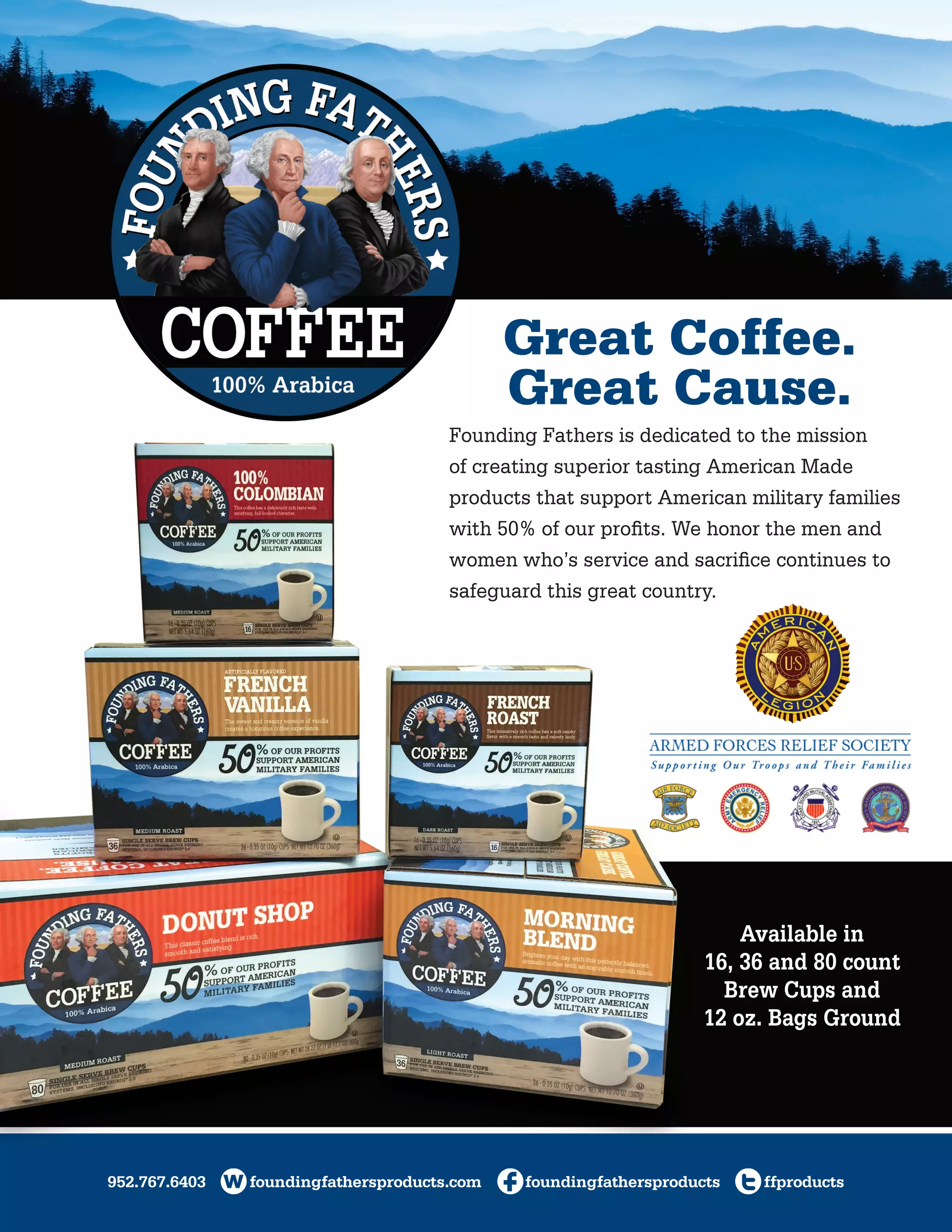 Founding Fathers Sellsheet_Coffee | PDF