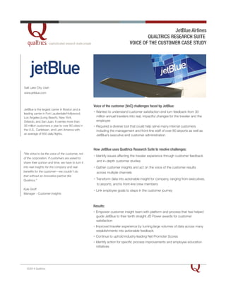 JetBlue-Airlines.Research-Suite1 | PDF | Air Travel | Travel Type