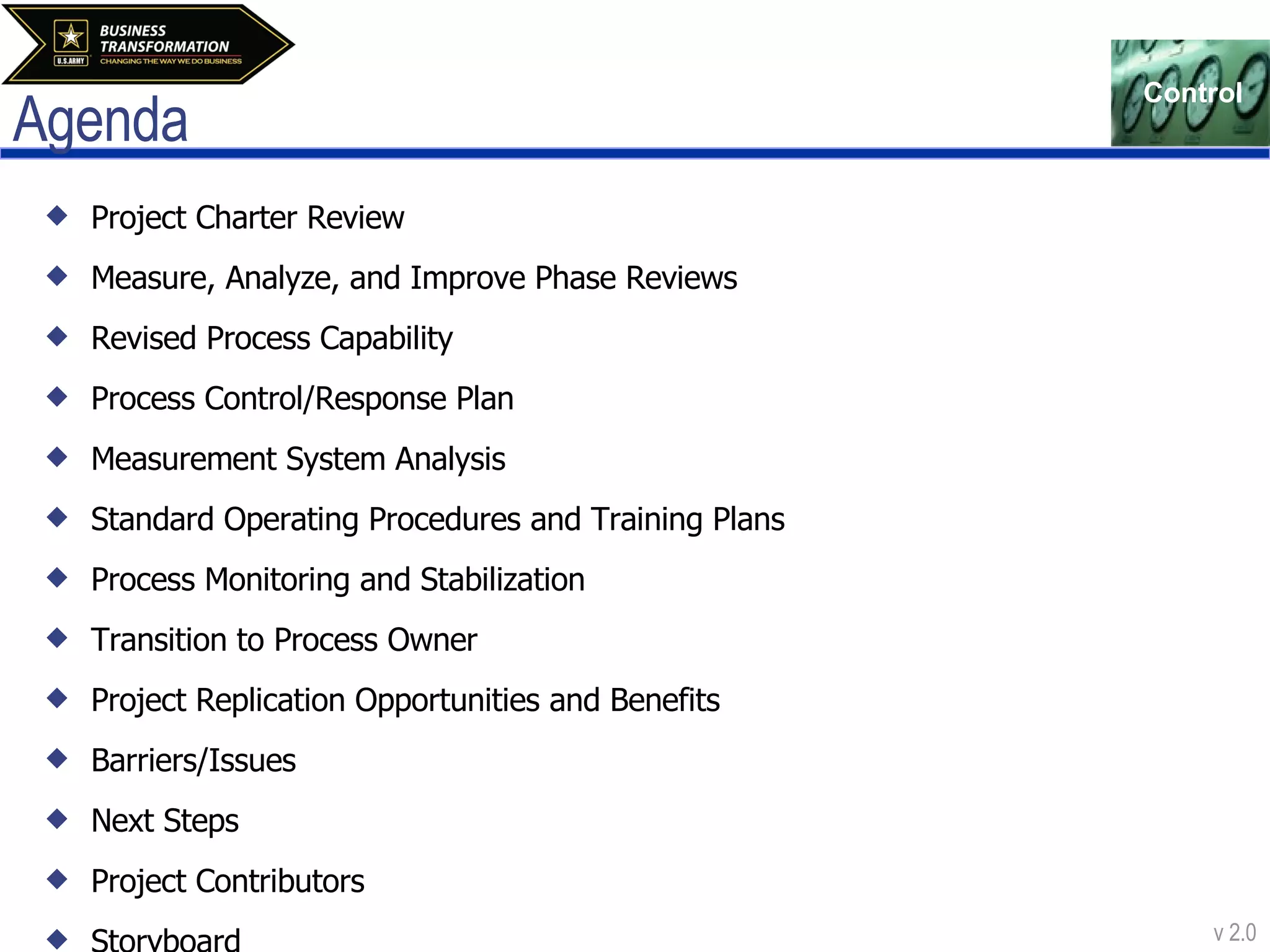 Control Tollgate | PPT