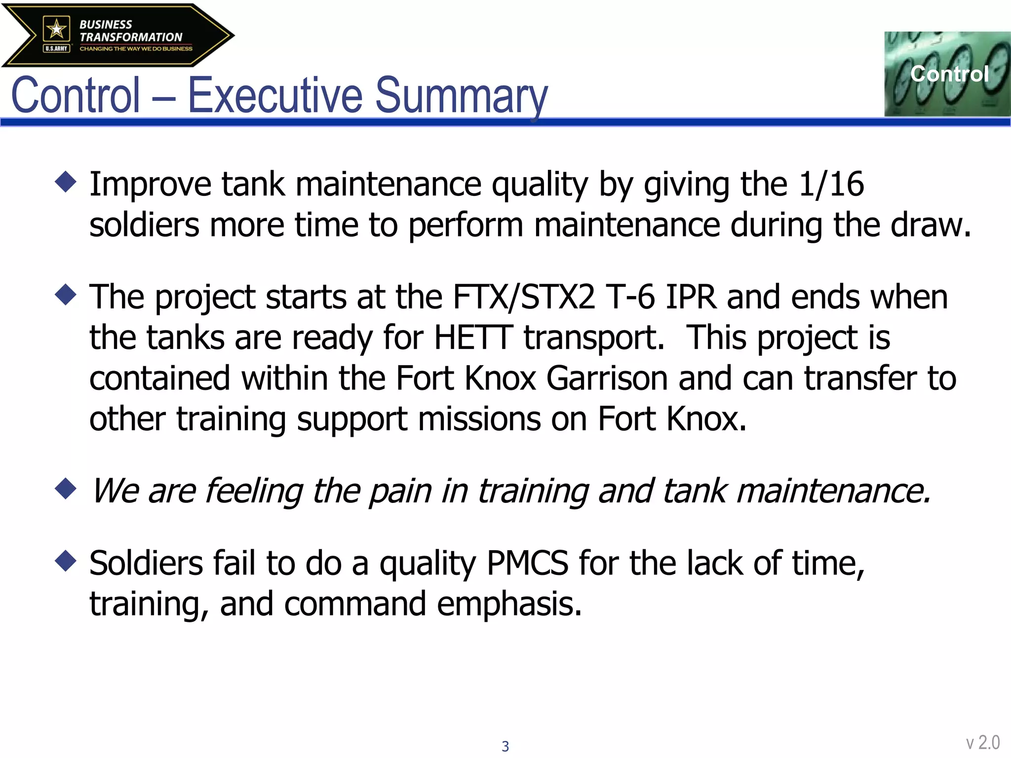 Control Tollgate | PPT