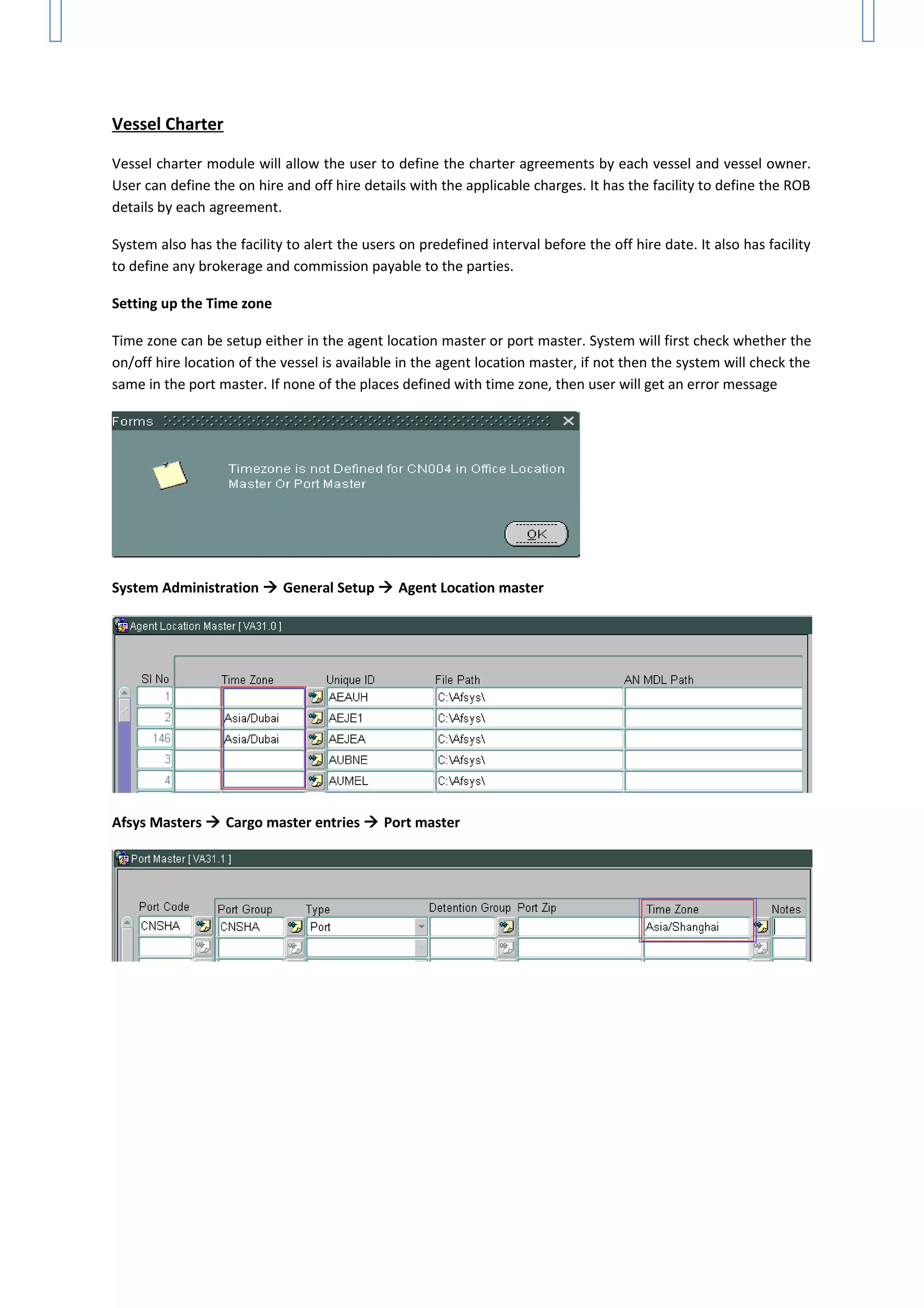 SOP for Charter Hiring | DOC