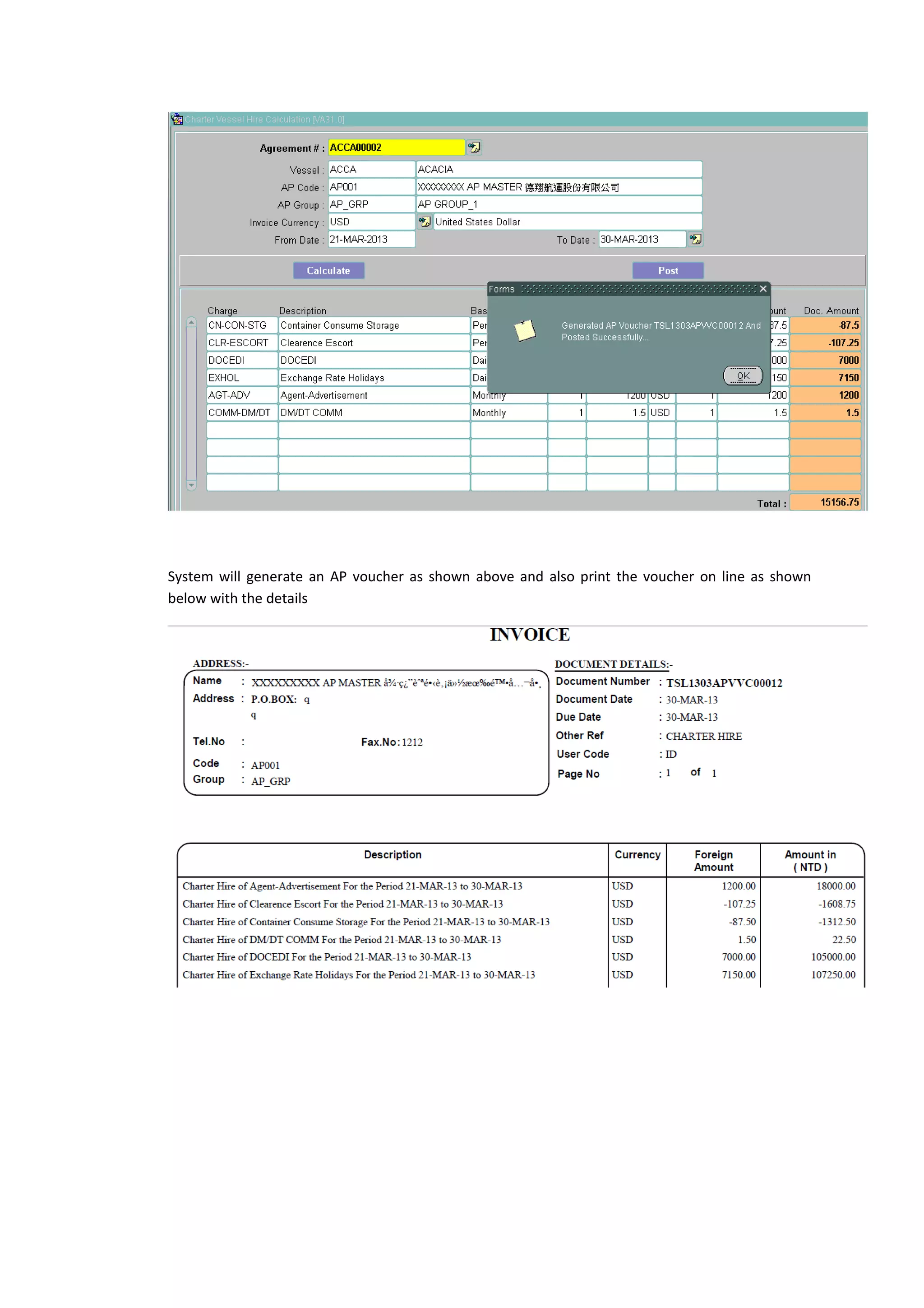 SOP for Charter Hiring | DOC