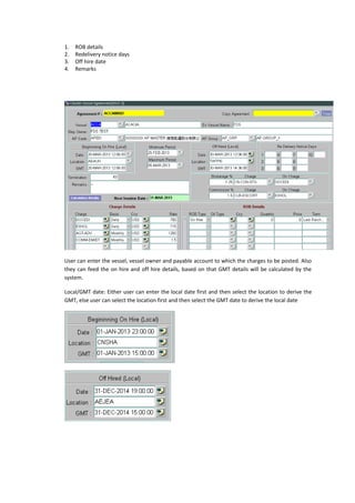 SOP for Charter Hiring | PDF