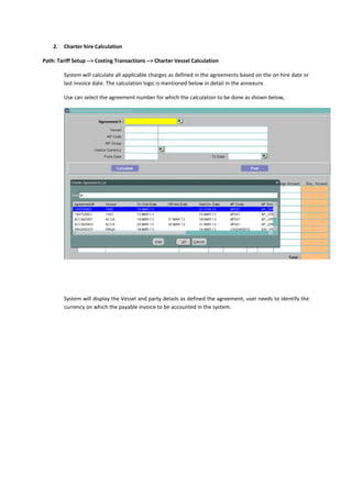 SOP for Charter Hiring | PDF